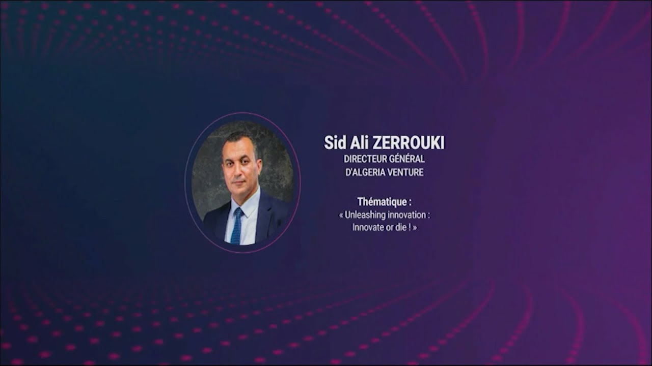 Conférence de M.Sid Ali ZERROUKI à la 1re édition du CTO FORUM ALGERIA - YouTube
