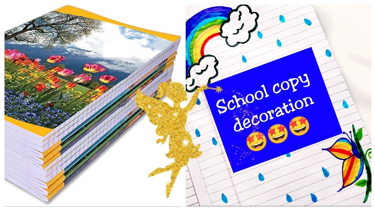 school copy front page design l file Page decoration l copy decoration ...