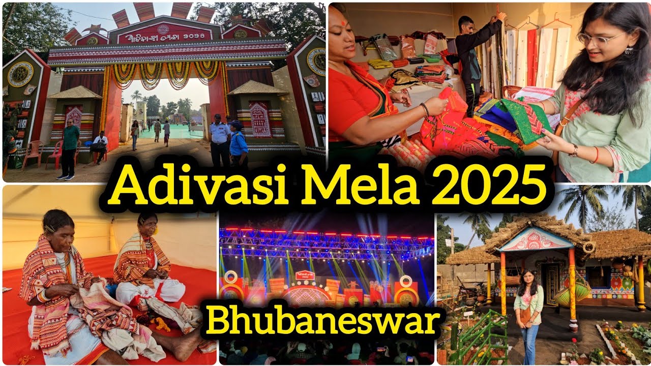 ଆଦିବାସୀ ମେଳା, Adivasi Mela 2025 in Bhubaneswar, Stalls in Adivasi Mela Bhubaneswar Tribal ...