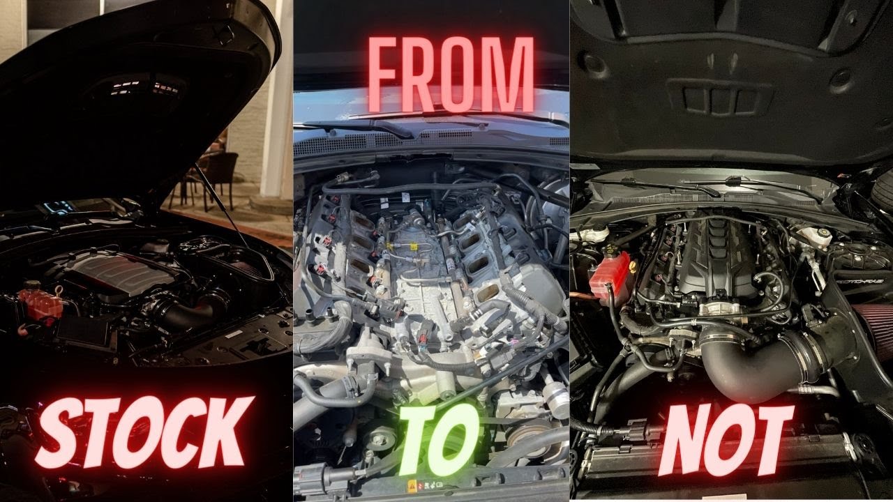LT2 INTAKE MANIFOLD INSTALL ON 2021 CAMARO 1LE - YouTube