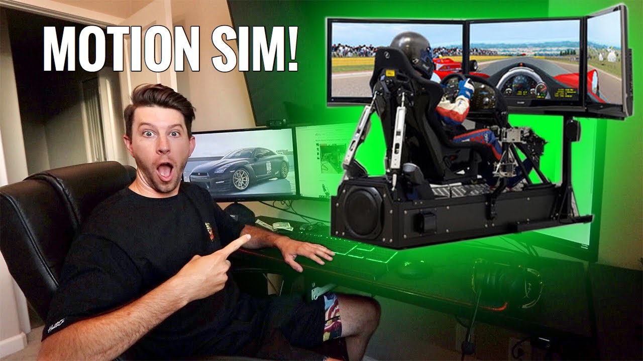 Buying a $12,000 Racing Simulator! - YouTube