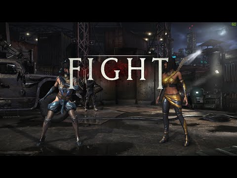 Mortal kombat XL KITANA vs TANYA Gameplay PC