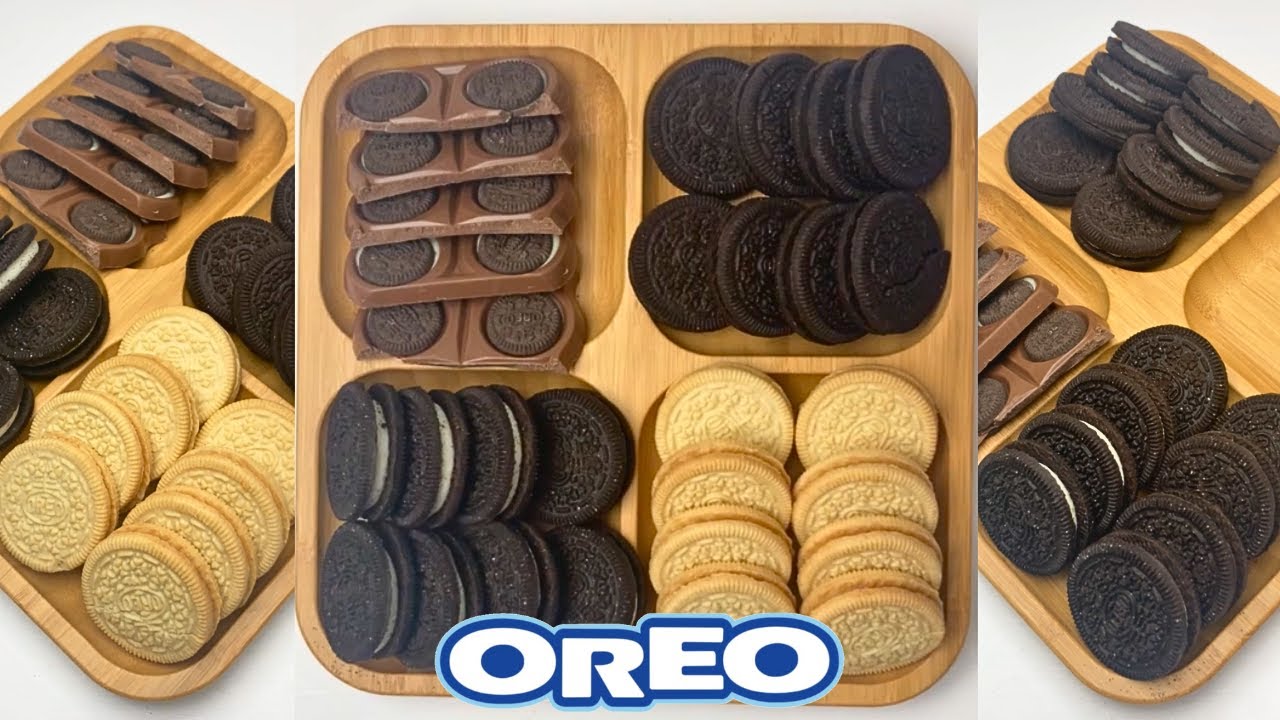 Filling Platter With Oreo | Satisfying ASMR - YouTube