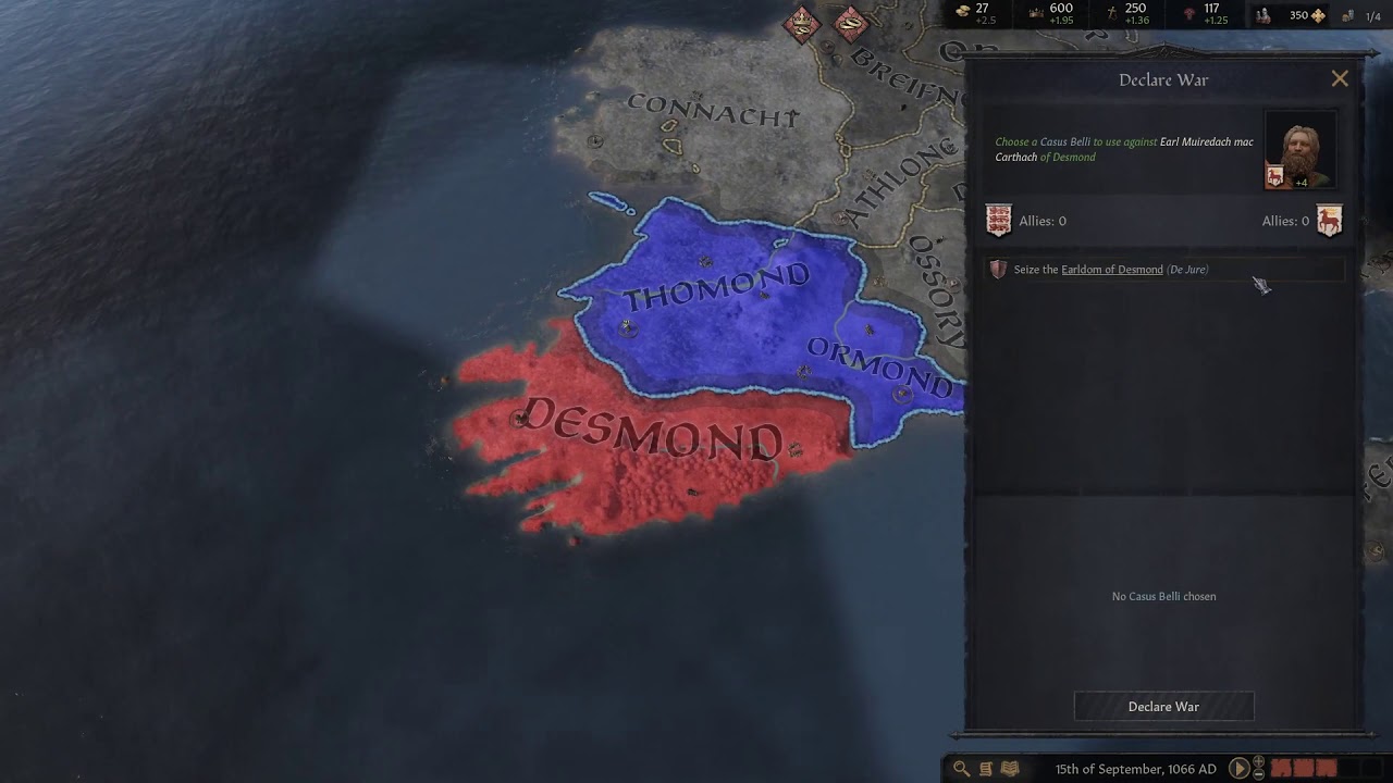 6 Minutes of Crusader Kings 3 Gameplay - YouTube