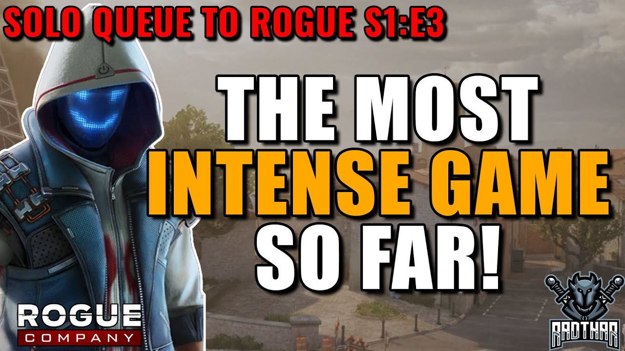THE MOST INTENSE SOLO QUEUE GAME SO FAR! - SOLO QUEUE TO ROGUE S1:E3 ...
