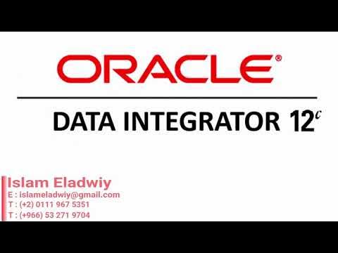 09 ODI 12c Chapter 06 Oracle Data Integrator Model Concepts - Arabic - YouTube