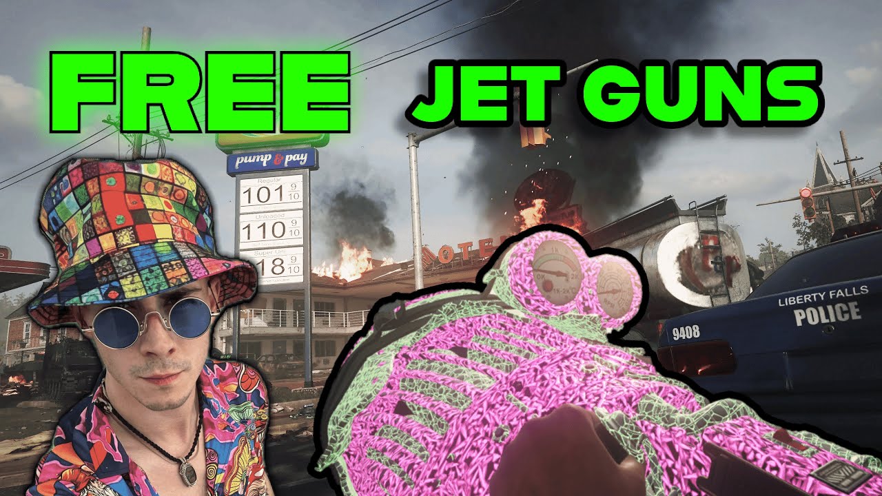 🔴JET GUN SANTA CLAUS - BO6 Zombies - YouTube