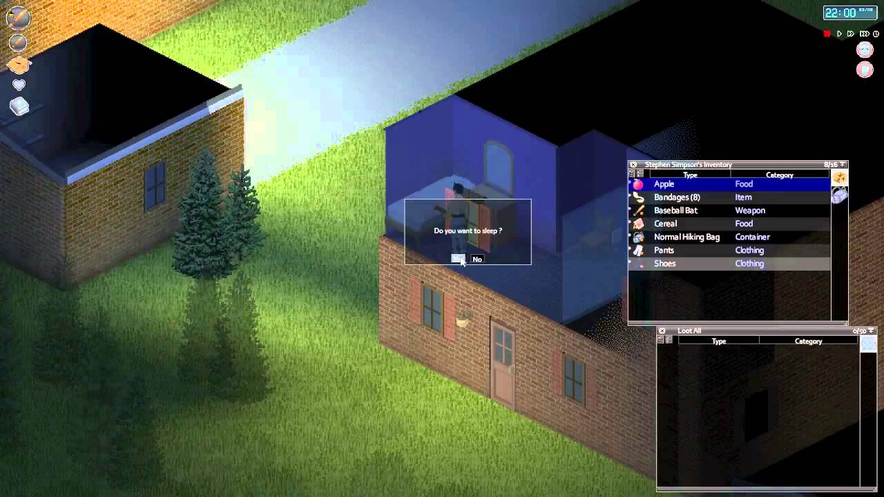 Silver's Project Zomboid Steam Early Access Alpha Build Preview - YouTube