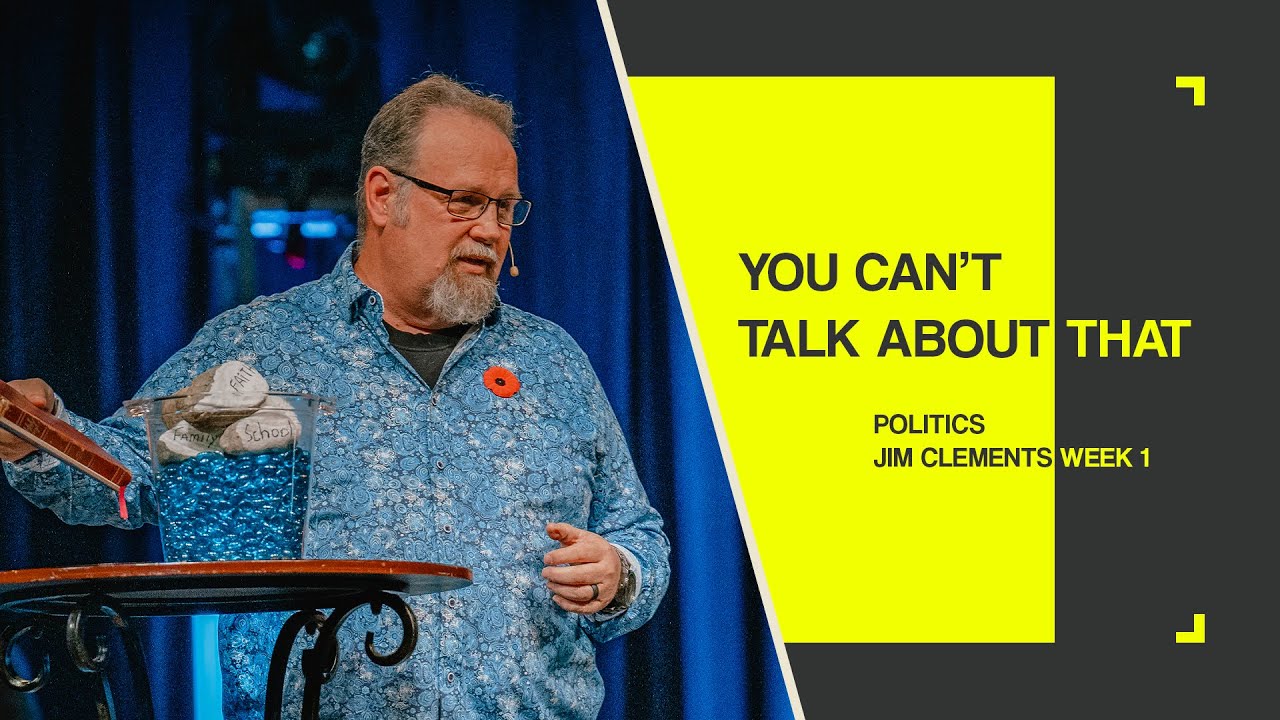 Politics, You Can't Talk About That , November 3rd, week 1, Jim ...