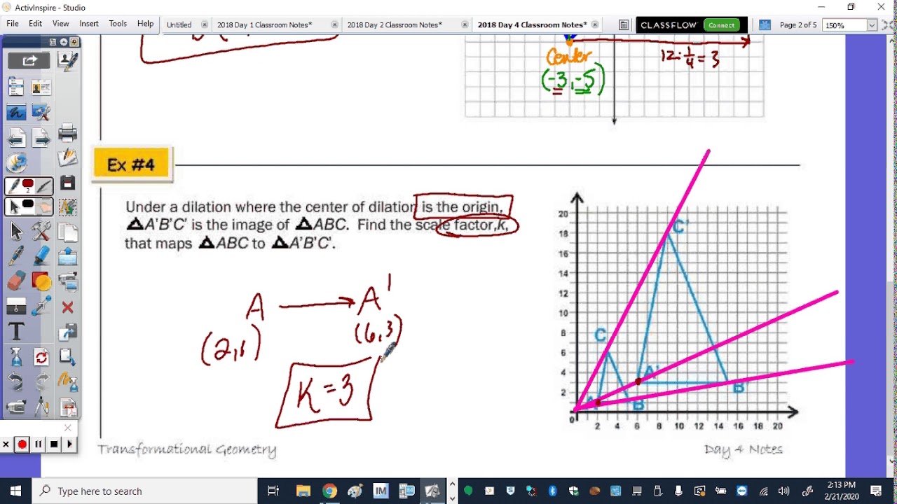 Transformational Geometry | Day 4 Notes - YouTube