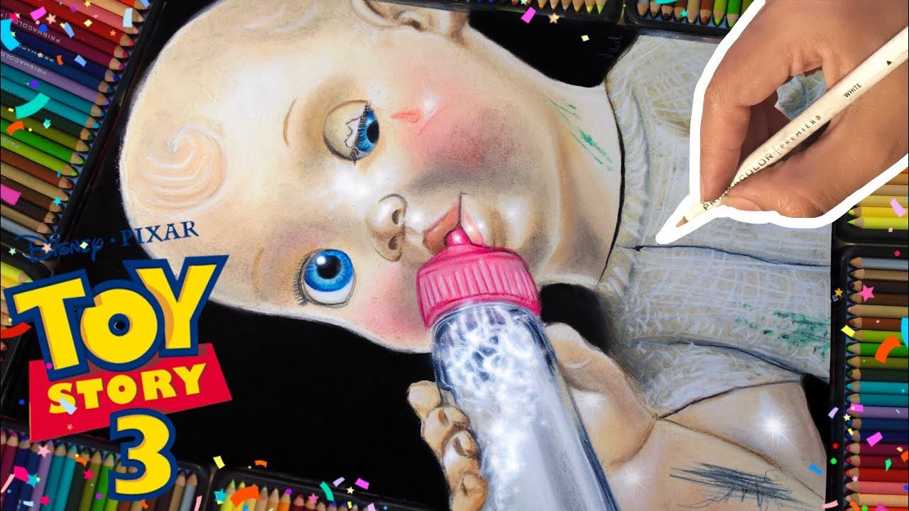 DIBUJANDO A BEBOTE TOY STORY 3 BIG BABY(DISNEY PIXAR) HOW TO DRAW BIG ...