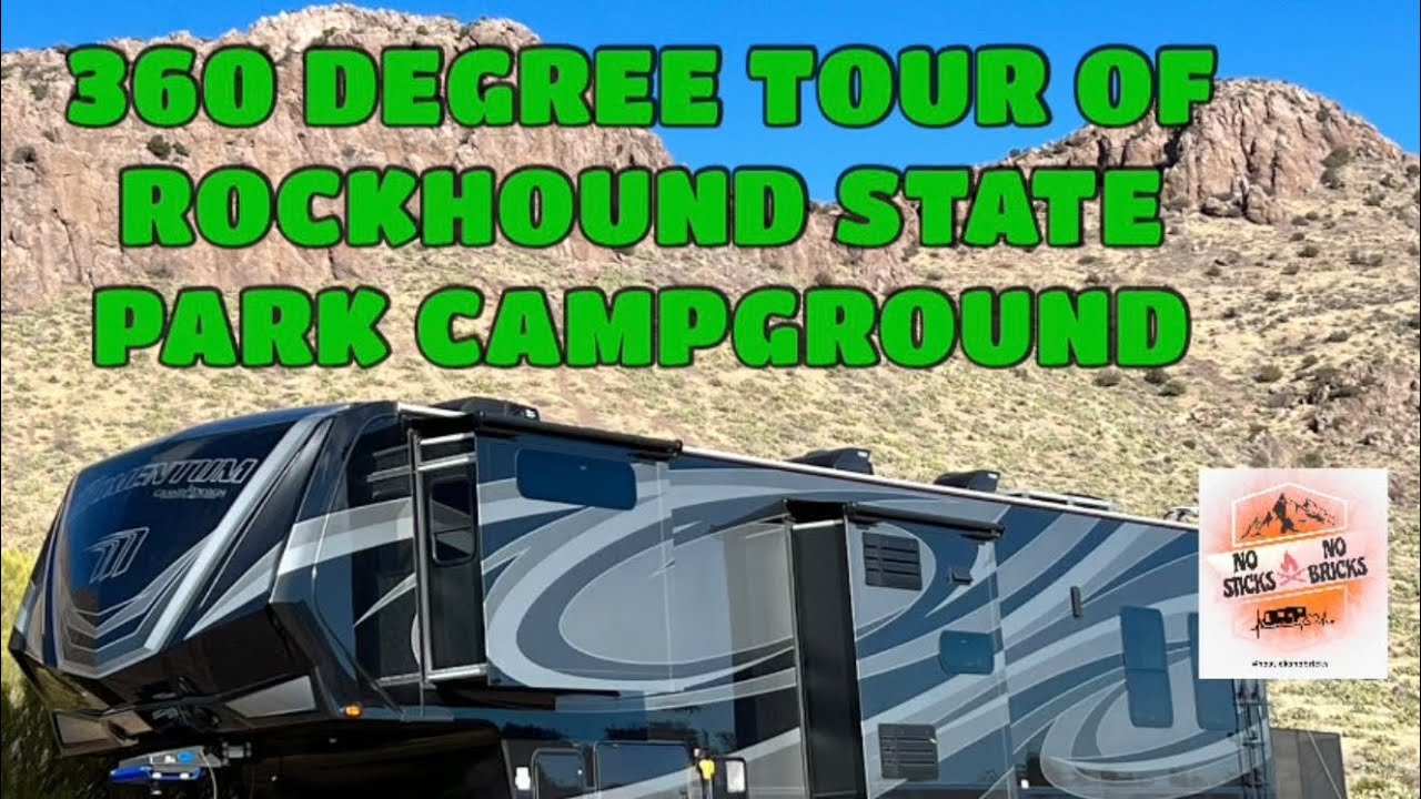 360° Tour - Rockhound State Park Campground, New Mexico - Fulltme RV ...
