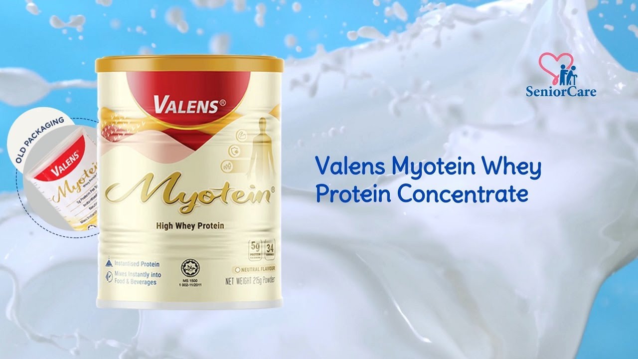 Valens Myotein Whey Protein Concentrate - YouTube
