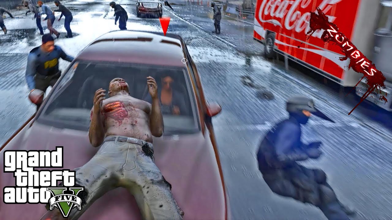 GTA 5 - FRANKLIN Becomes A ZOMBIE || Part 2 || GTA 5 MODS - YouTube