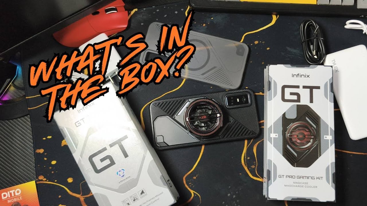 Infinix GT30 Pro Phone + Gaming Kit Unboxing (Tagalog) - YouTube