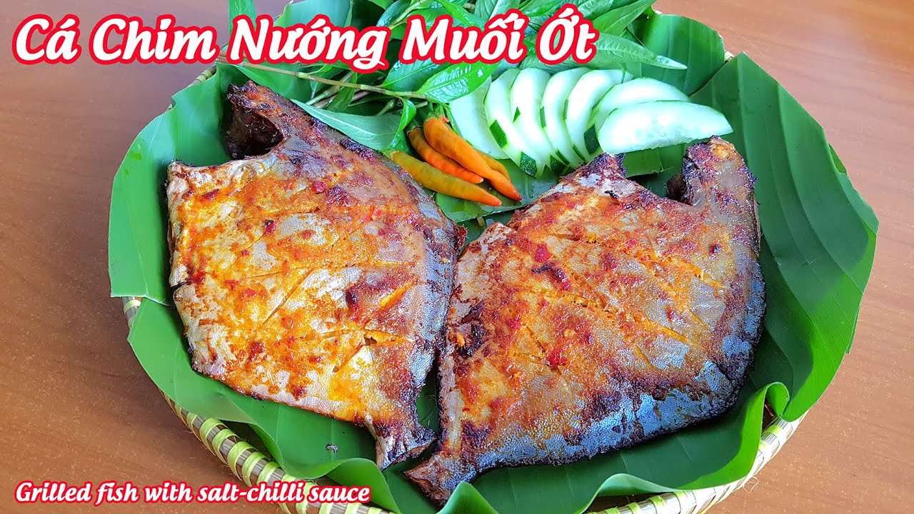 Cá nướng | Cá chim nướng muối ớt thơm ngon | Grilled fish with salt ...