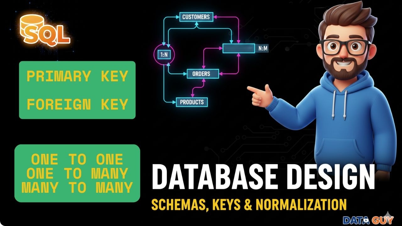Database Design - Primary and Foreign Keys, Schemas and Database ...
