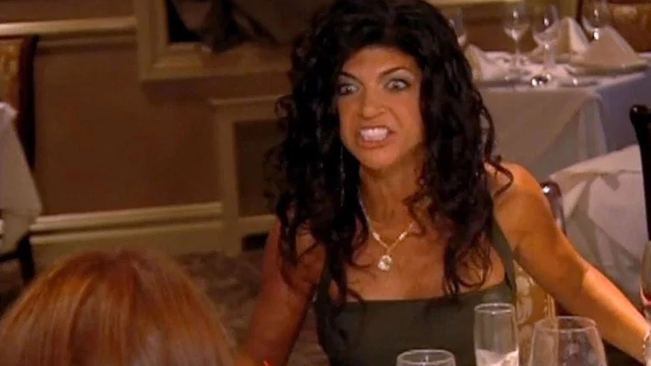 Teresa Giudice Table Flip