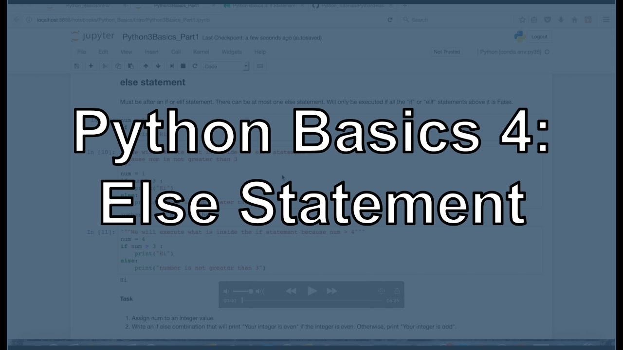 Python Else Statements Youtube 5859