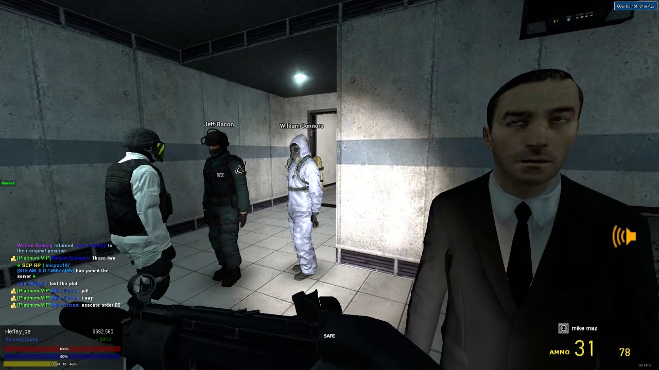 GMOD SCP RP- Making kid with lisp cry - YouTube