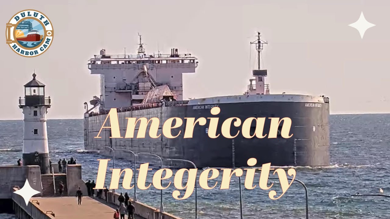 American Integrity arrived in Duluth 04/25/2024 - YouTube