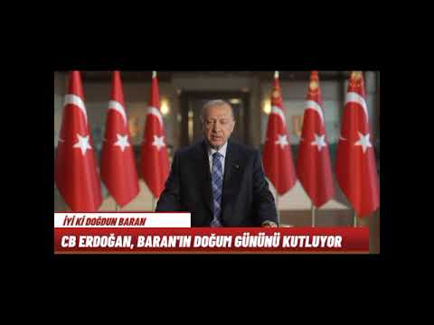 İyi ki doğdun BARAN - İsme Özel Doğum Günü - Birthday