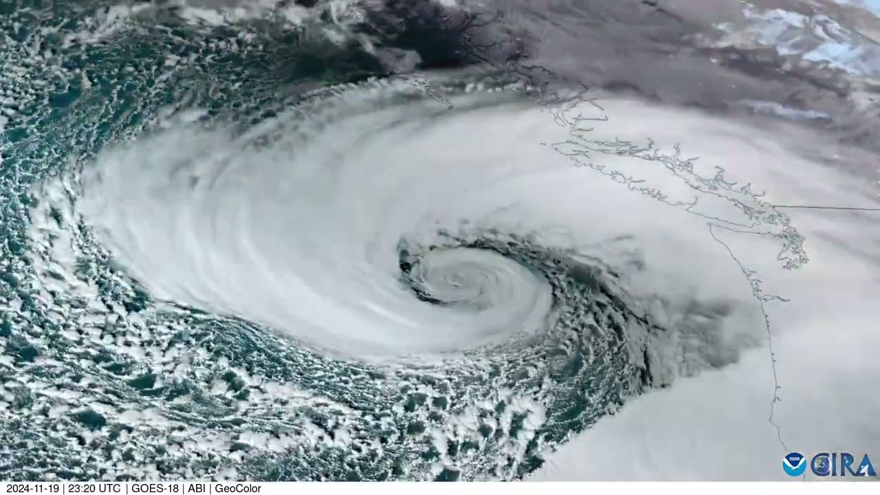 Incredible Bomb Cyclone Hits Pacific Northwest in 48 Hours! | Austin ...