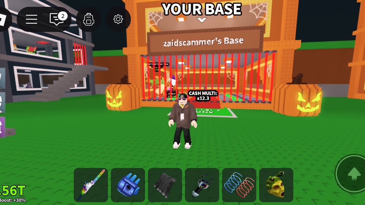 I unlock spooky base in steal a BRAINROT - YouTube
