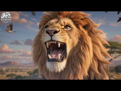 Aslan Belgeseli 🦁| Ormanların Kralını Yakından Tanıyın! | Çizgi Belgesel Dünyası