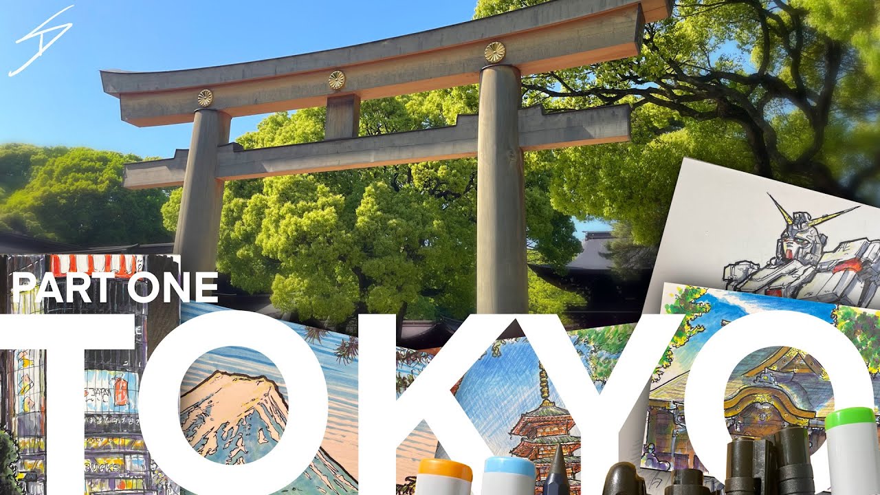 Tokyo Sketchbook Diary: Drawing and Sketching Japan (My Art Adventure ...