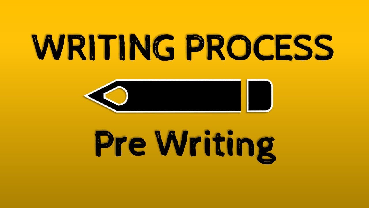 Writing Process | What is Pre Writing - YouTube