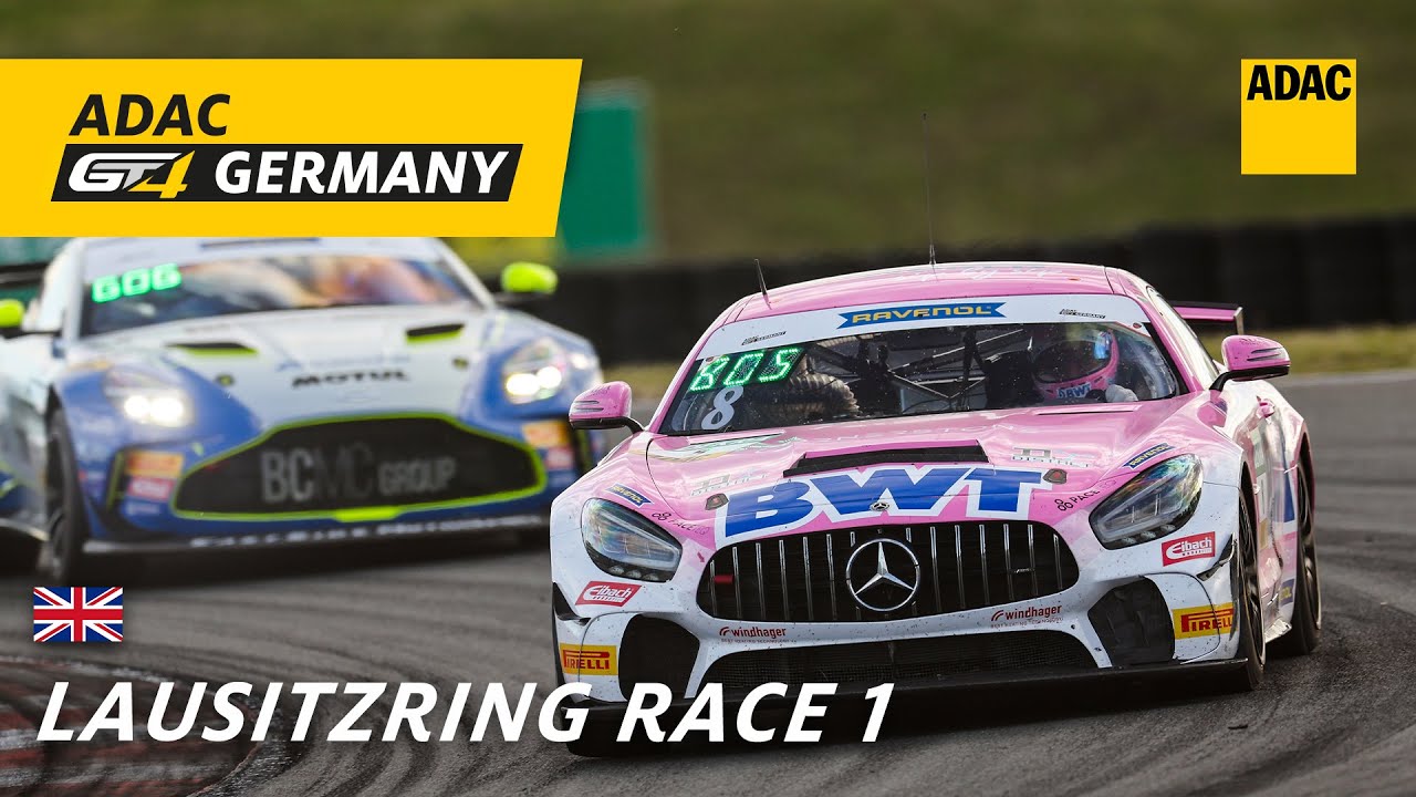Live Race 1 | ADAC GT4 Germany | DEKRA Lausitzring - YouTube