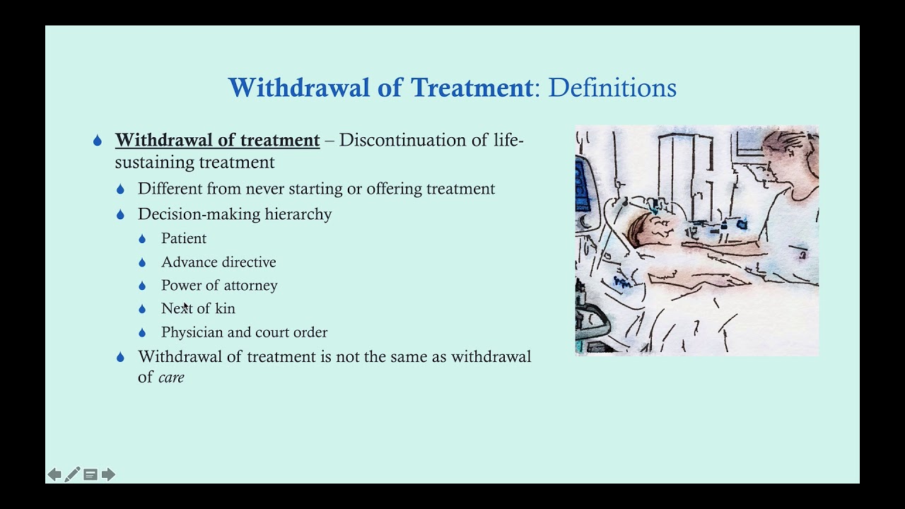 Withdrawal of Treatment - CRASH! Medical Review Series - YouTube
