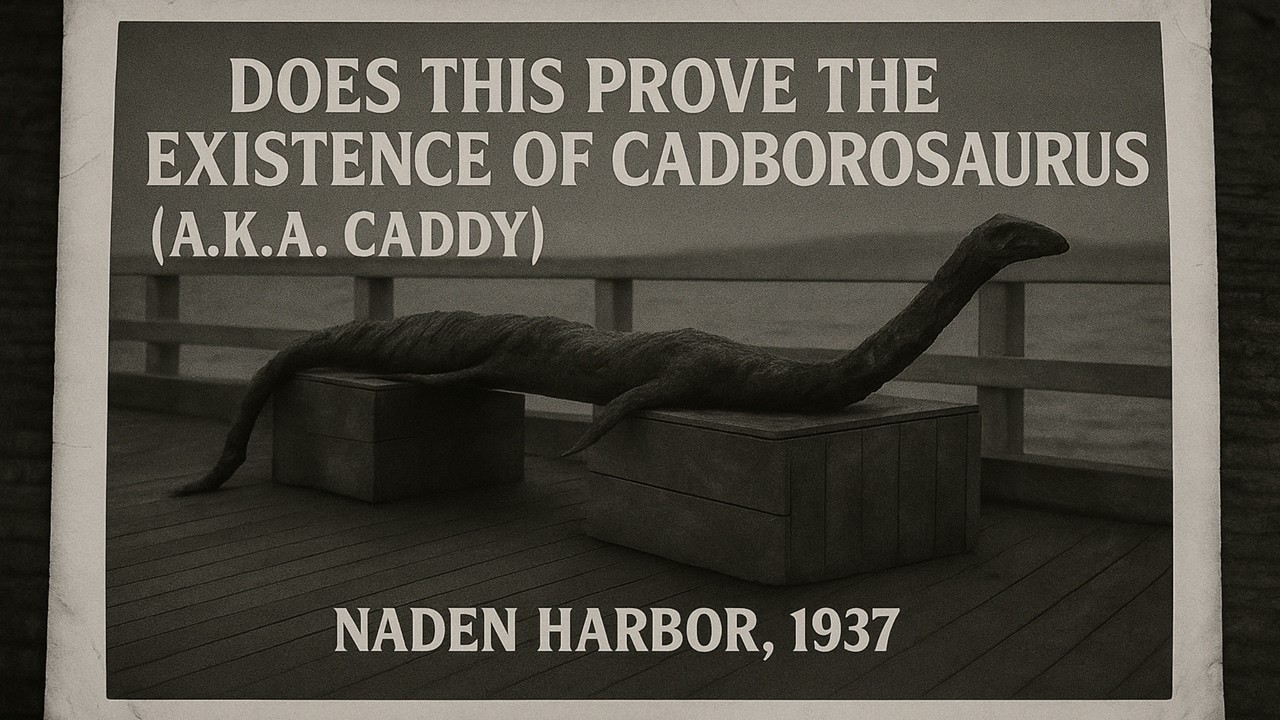 Does This Prove the Existence of Cadborosaurus (a.k.a. Caddy)? - YouTube