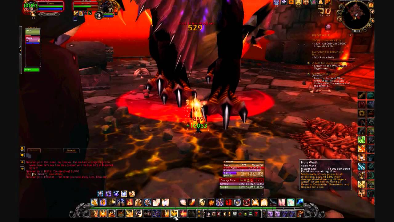 WoW - Blackwing Lair - Nefarian - YouTube
