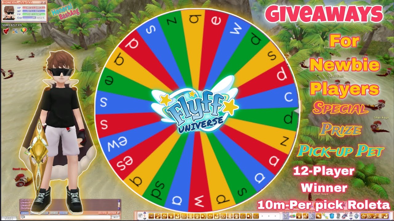 Flyff Universe - Mobile/PC Games MMORPG - Giveaways Winner - Newbie ...