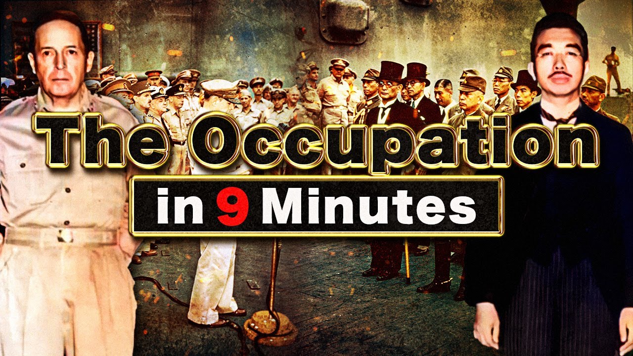 [Japanese History] #283 Occupation of Japan in a Nutshell [Postwar ...