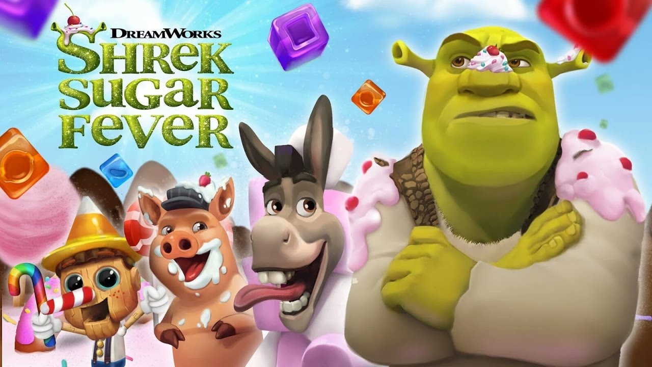 Shrek Sugar Fever - Android / iOS Gameplay - YouTube