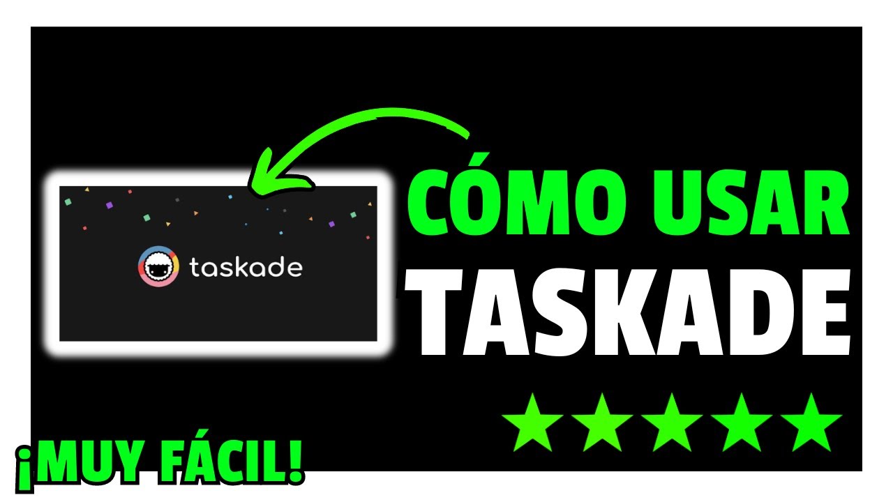 Como USAR TASKADE en Español (Guía Completa en 2 min) - YouTube