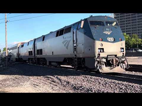 2nd catch of the Phase VII P42 #69 now trailing on Amtrak 21 the SB eagle arriving into St ...