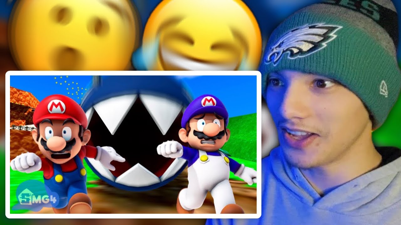 SMG4 | REMASTERED64: WHO LET THE CHOMP OUT? (Reaction) - YouTube