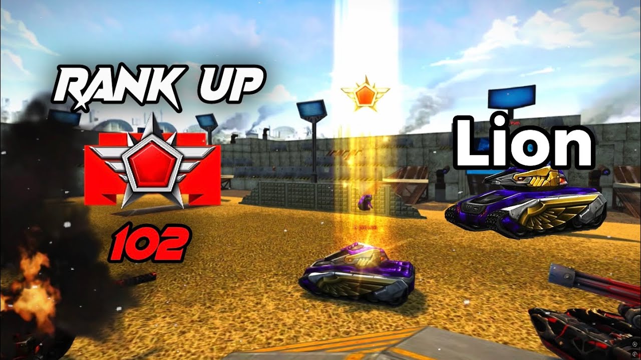 Tanki Online - Rank Up , Legend 102 | Lion 🔥 - YouTube