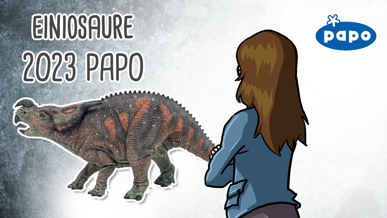Présentation et avis : Einiosaurus Papo - YouTube