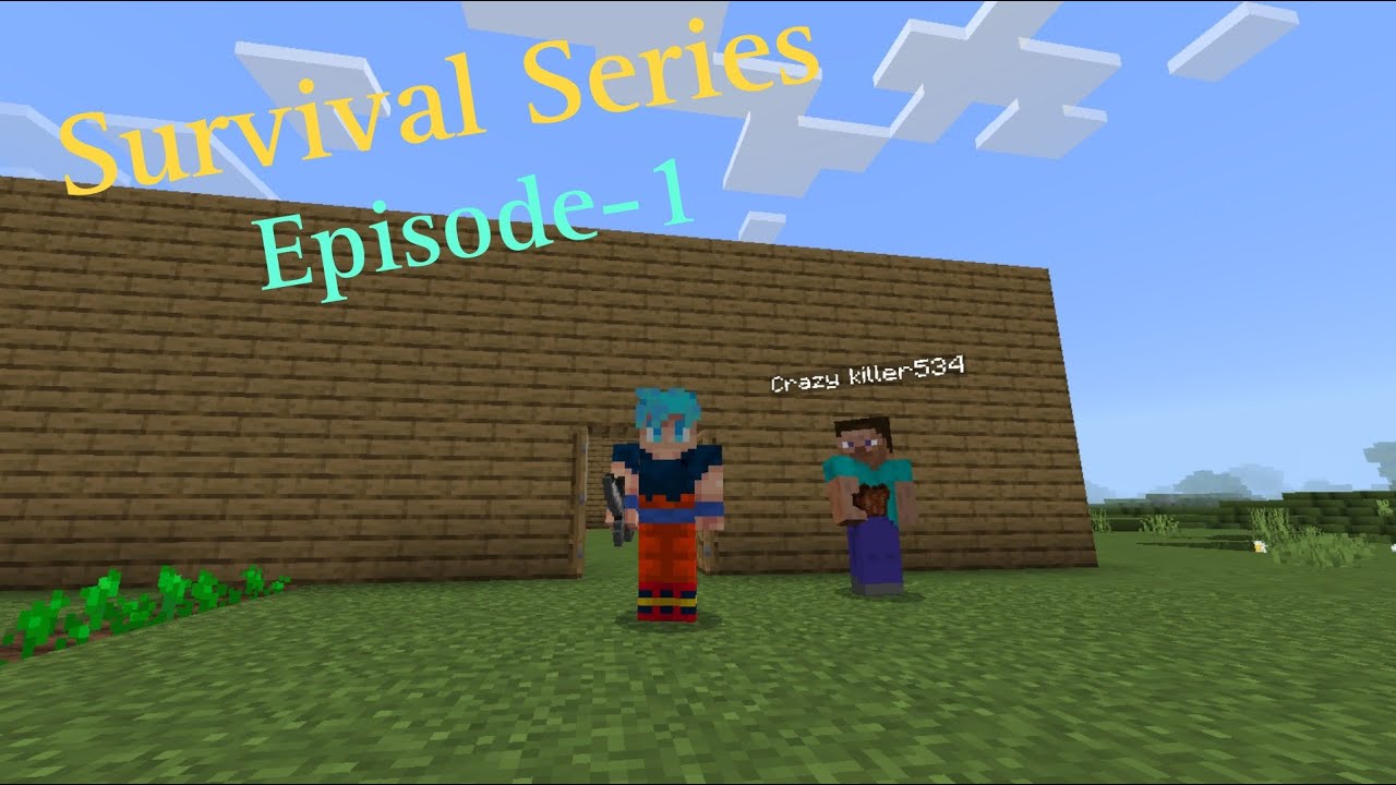 Minecraft survival series|Episode-1|The beginning - YouTube