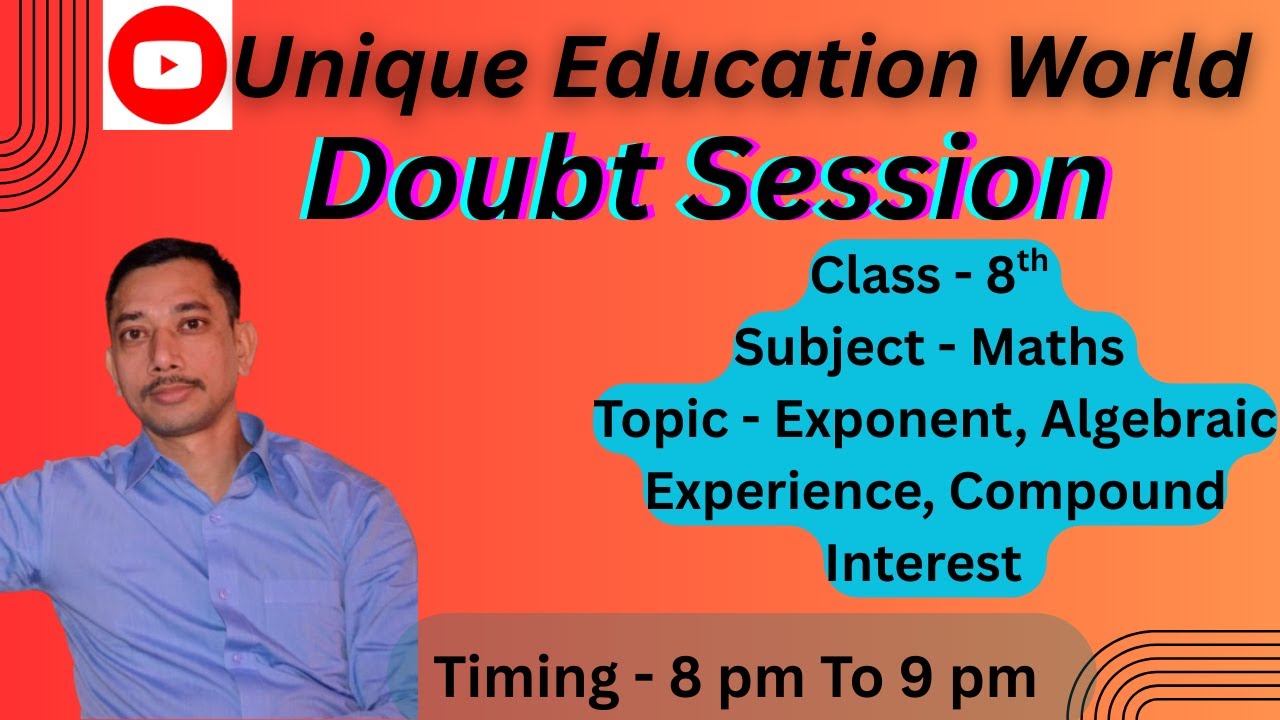 Doubt Class 7 and 8 - YouTube