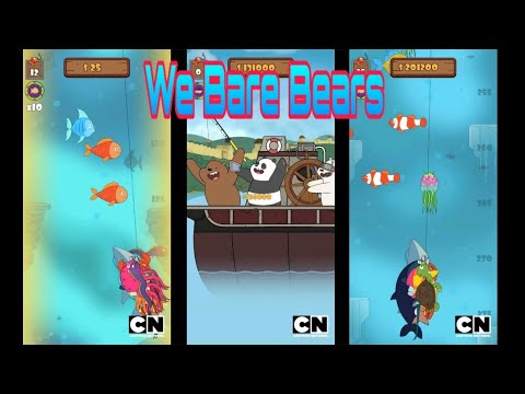 [CN] We Bare Bears : Crazy Fishing (Early Access) Gameplay - New Android game || First Impression