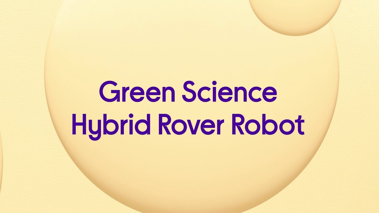 Green Science 403417 Hybrid Rover Robot - Product Overview - YouTube