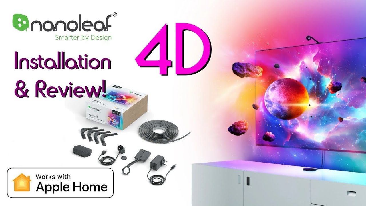 Nanoleaf 4D: installation & full review! - YouTube