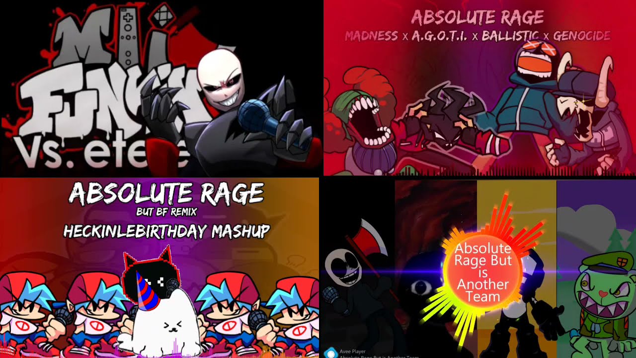 Destructive Rage (3 Absolute Rage Remixes + Plaything) - YouTube