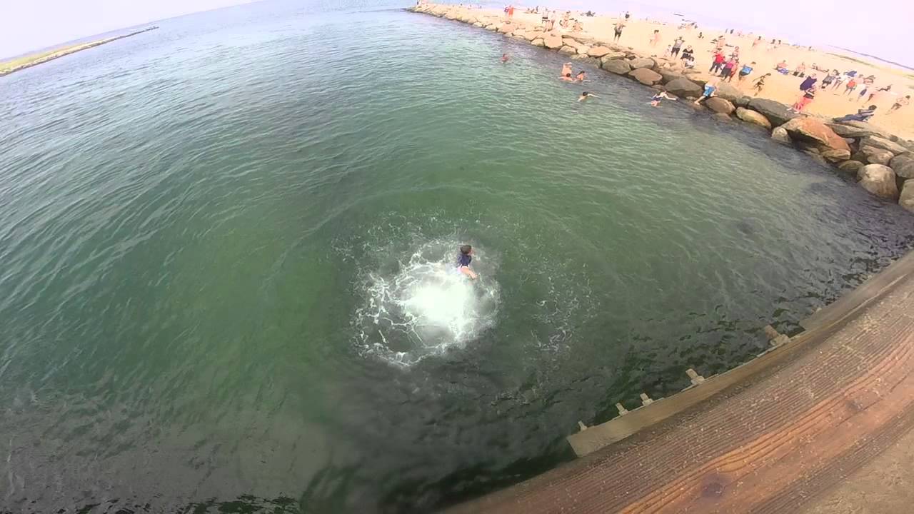 Jumping Off The Jaws Bridge - YouTube